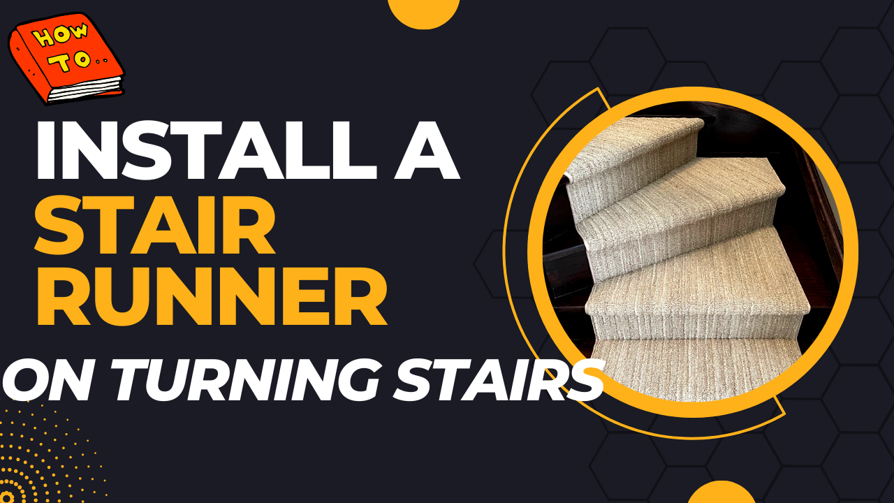 How to Install a Stair Runner on Turning Stairs? – Direct Carpet