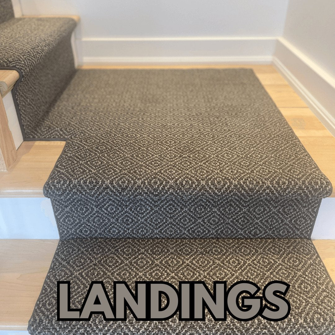 Custom Stair Runner Landings – Left, Right, U-Shaped Ships USA Fast 🚀 ...