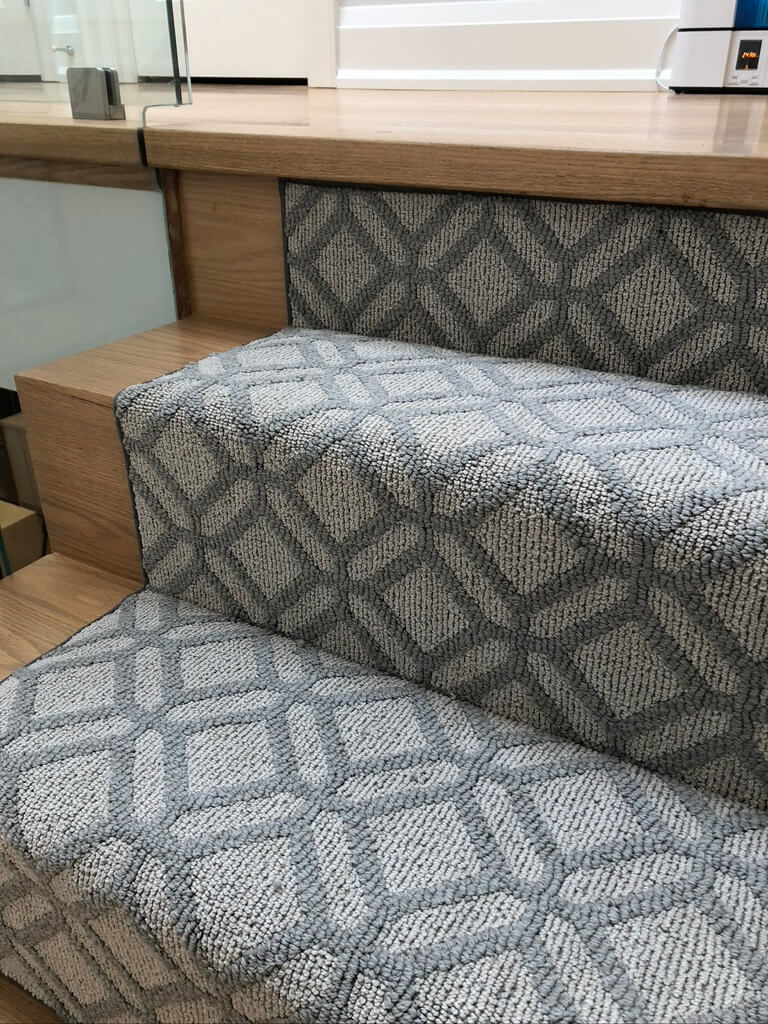 Herringbone Patterned Stair Runners | DirectCarpet.com – Direct Carpet
