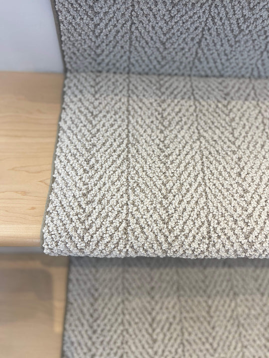 Herringbone Patterned Stair Runners | DirectCarpet.com – Direct Carpet