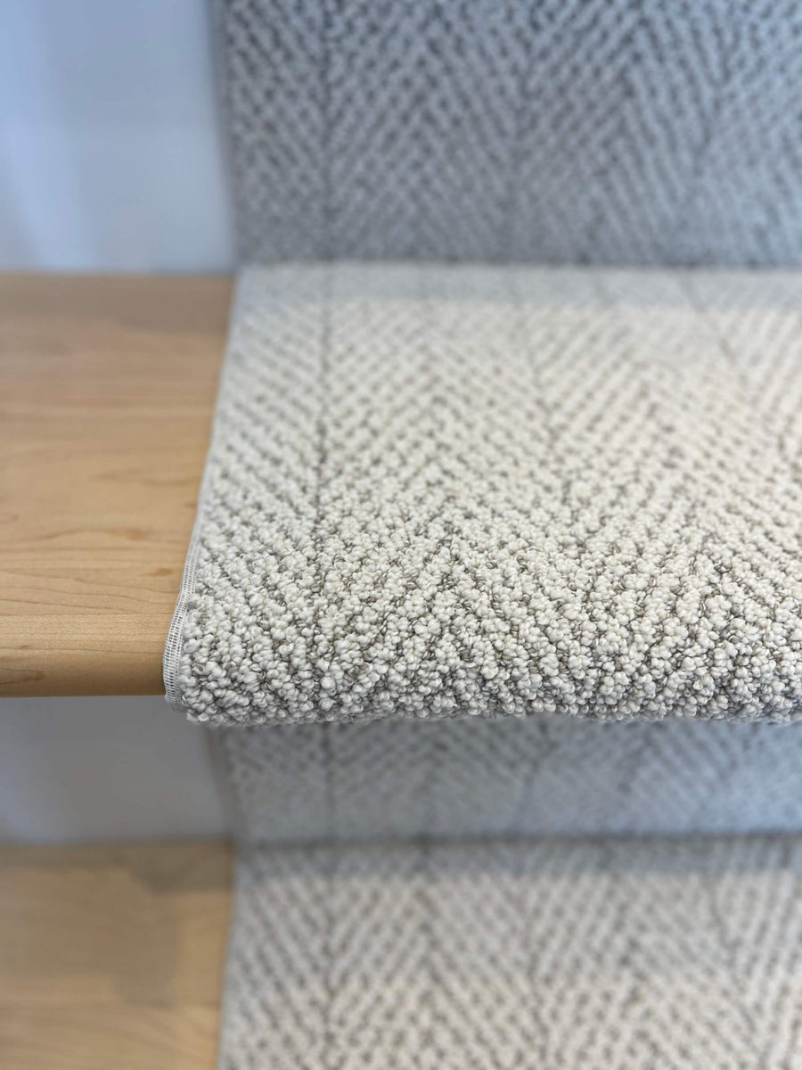 Herringbone Patterned Stair Runners | DirectCarpet.com – Direct Carpet