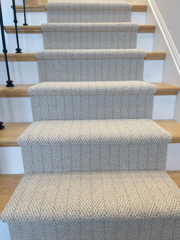 Herringbone Patterned Stair Runners | DirectCarpet.com – Direct Carpet