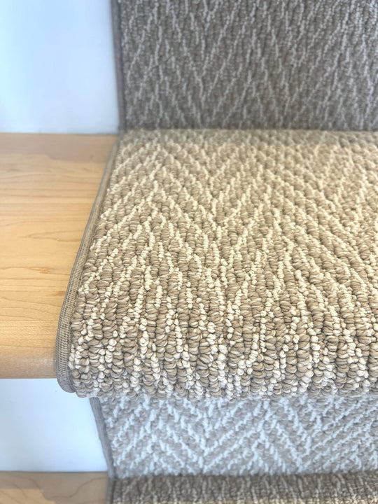 Herringbone Patterned Stair Runners | DirectCarpet.com – Direct Carpet