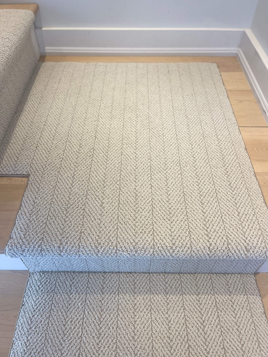 Herringbone Patterned Stair Runners | DirectCarpet.com – Direct Carpet