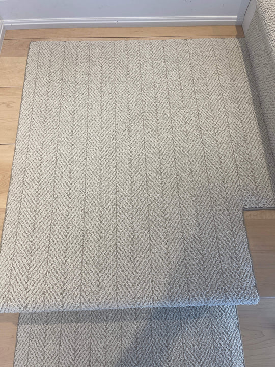 Herringbone Patterned Stair Runners | DirectCarpet.com – Direct Carpet