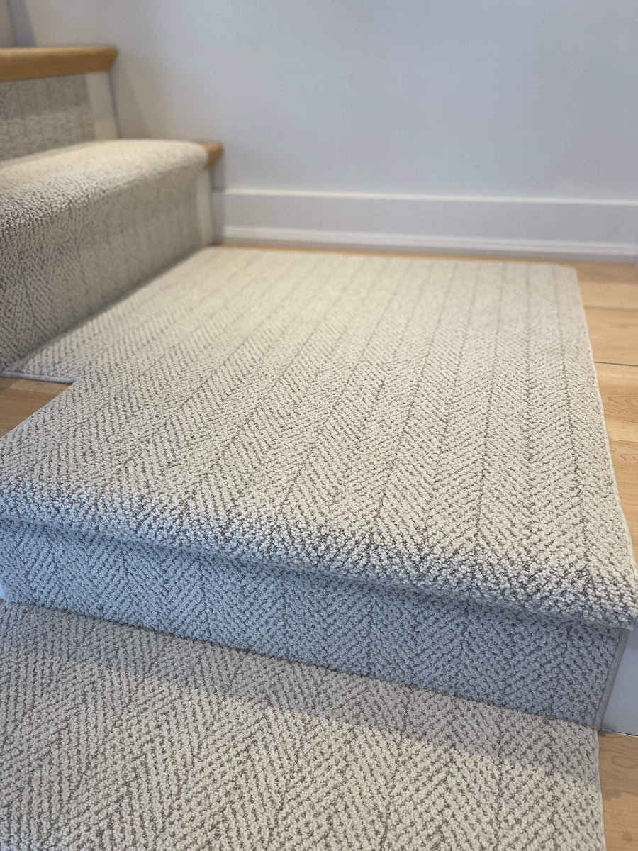 Herringbone Patterned Stair Runners | DirectCarpet.com – Direct Carpet