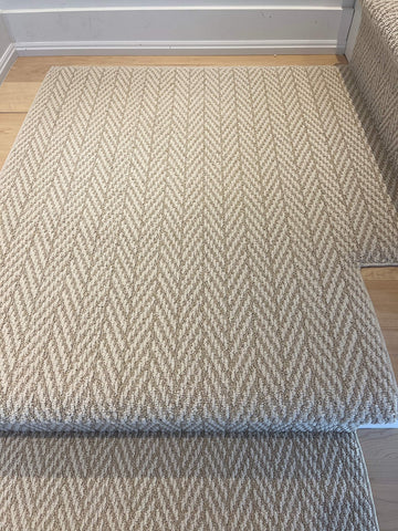 Herringbone Patterned Stair Runners | DirectCarpet.com – Direct Carpet