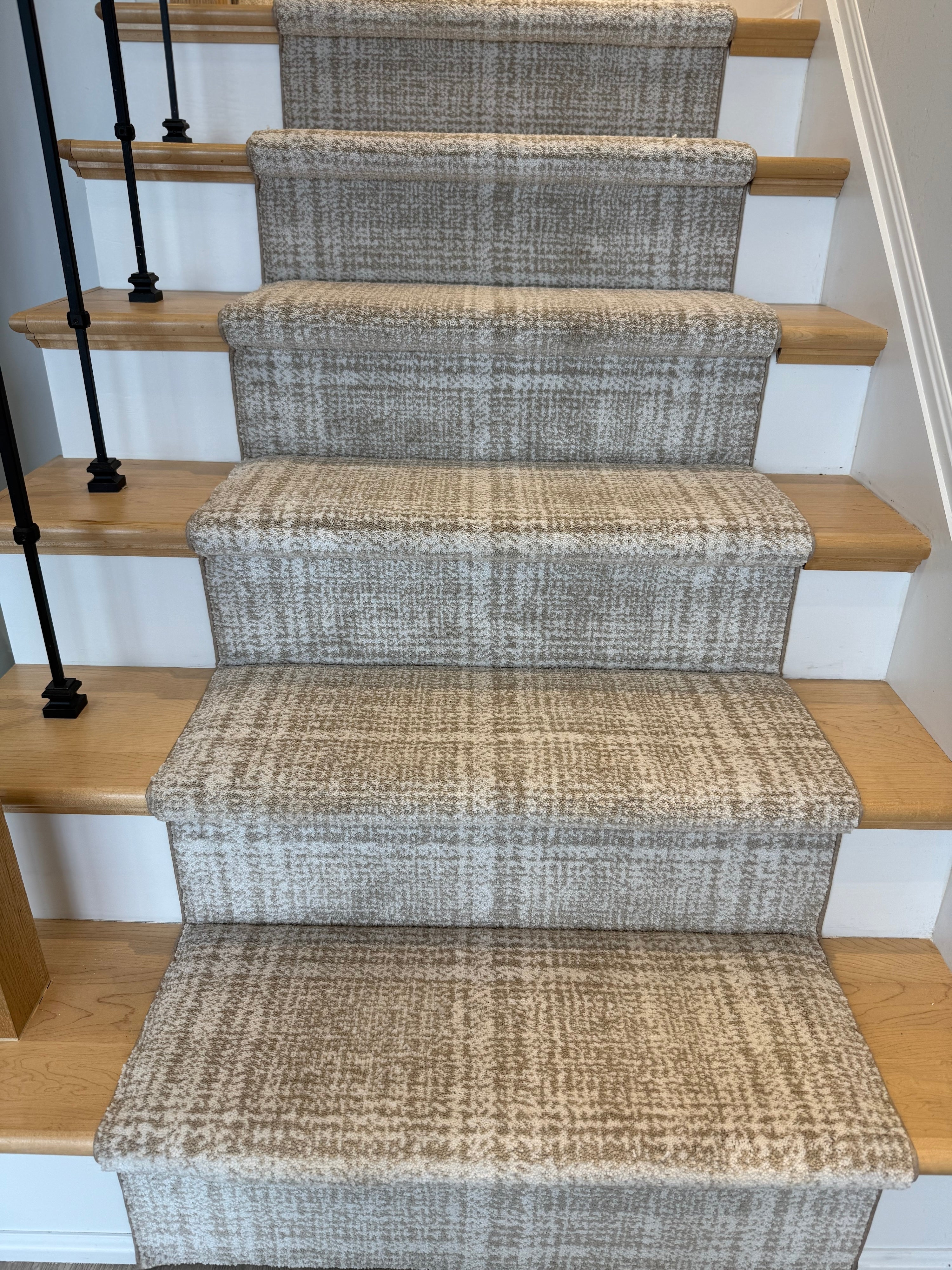 Tartan Beige Grindstone Stair Runner – Direct Carpet