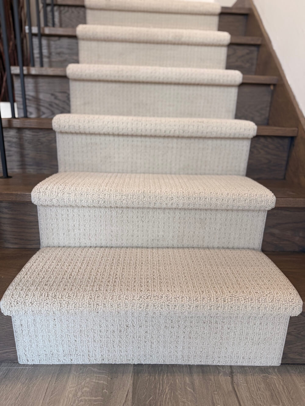 Neutral Berber Stair Runner | Directcarpet.com – Direct Carpet